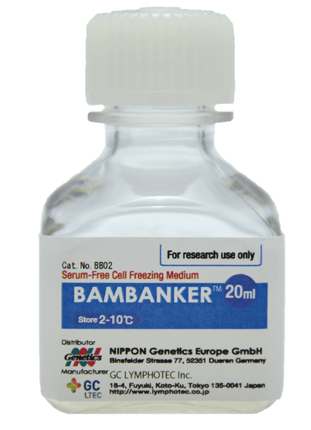 Bambanker serum-free cryopreservation media