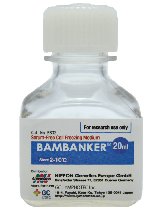 Bambanker serum-free cryopreservation media